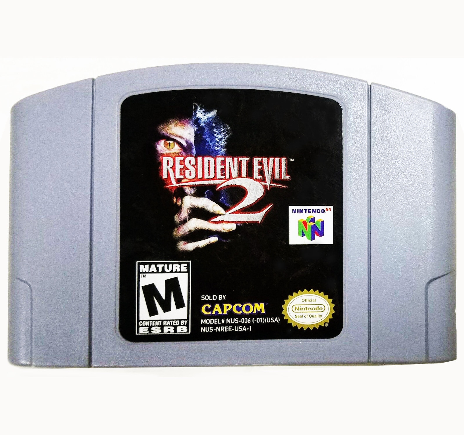 Vintage Resident Evil 2 Nintendo 64 Tested Works Very Clean N64 Video ...