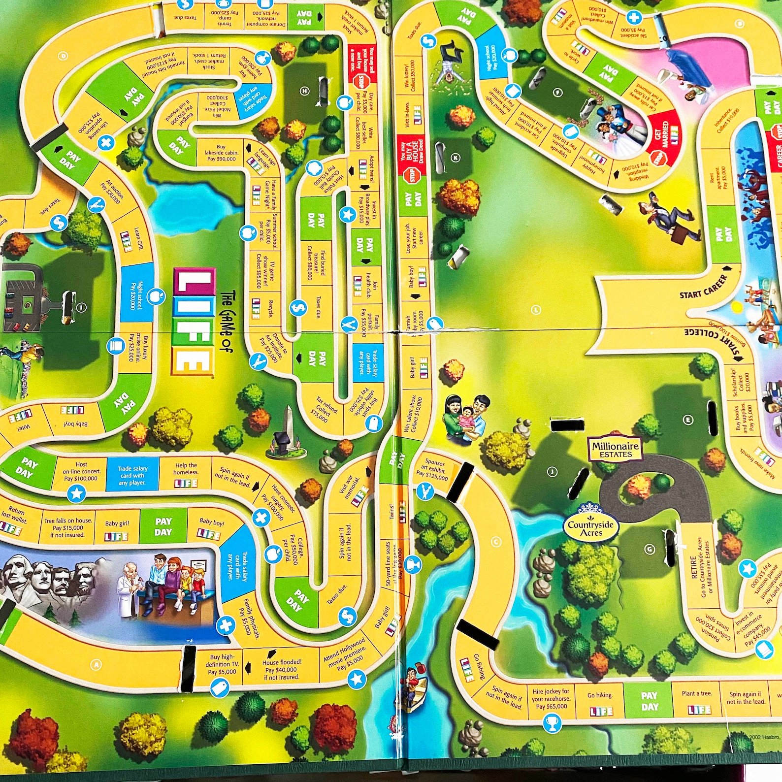 The Game of Life Board Game 100% Complete In Box Milton | Etsy