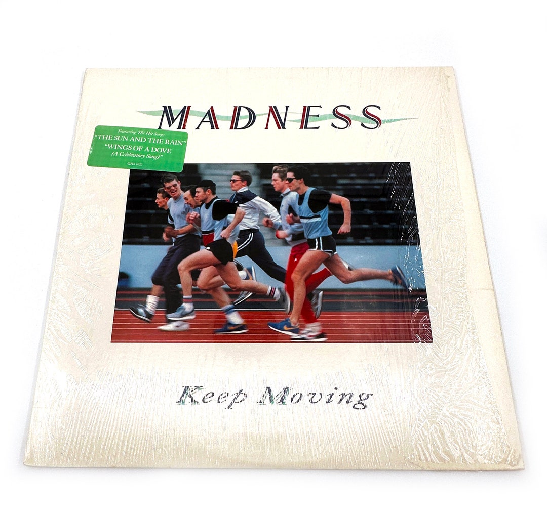 Vintage Vintage Madness Keep Moving Record 1984 Vinyl LP Record Vinyl Album 80s 1980s Rock Punk ...