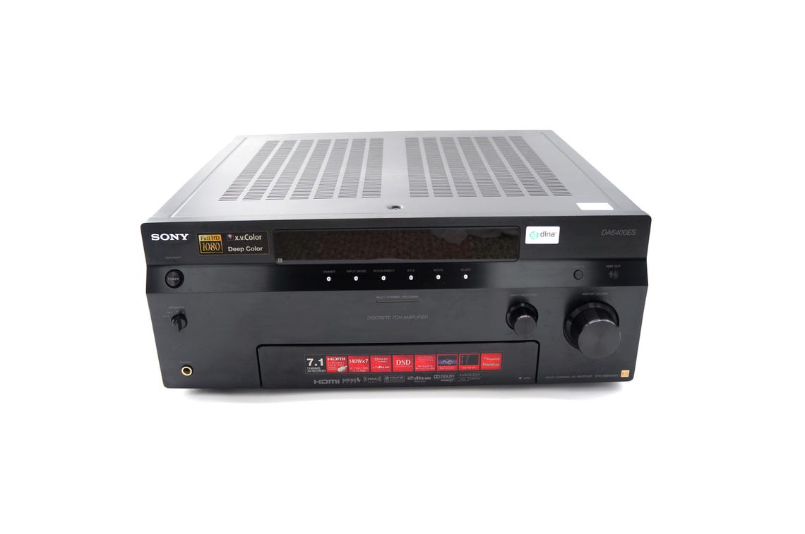 Rare Sony STR-DA6400ES Discrete 7 Channel Amplifier Receiver Audiophile ...
