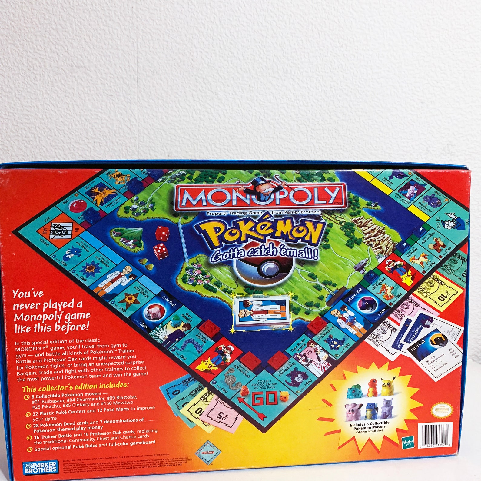 Pokemon Monopoly Parker Brothers Gotta Catch Em All Board Game - Etsy
