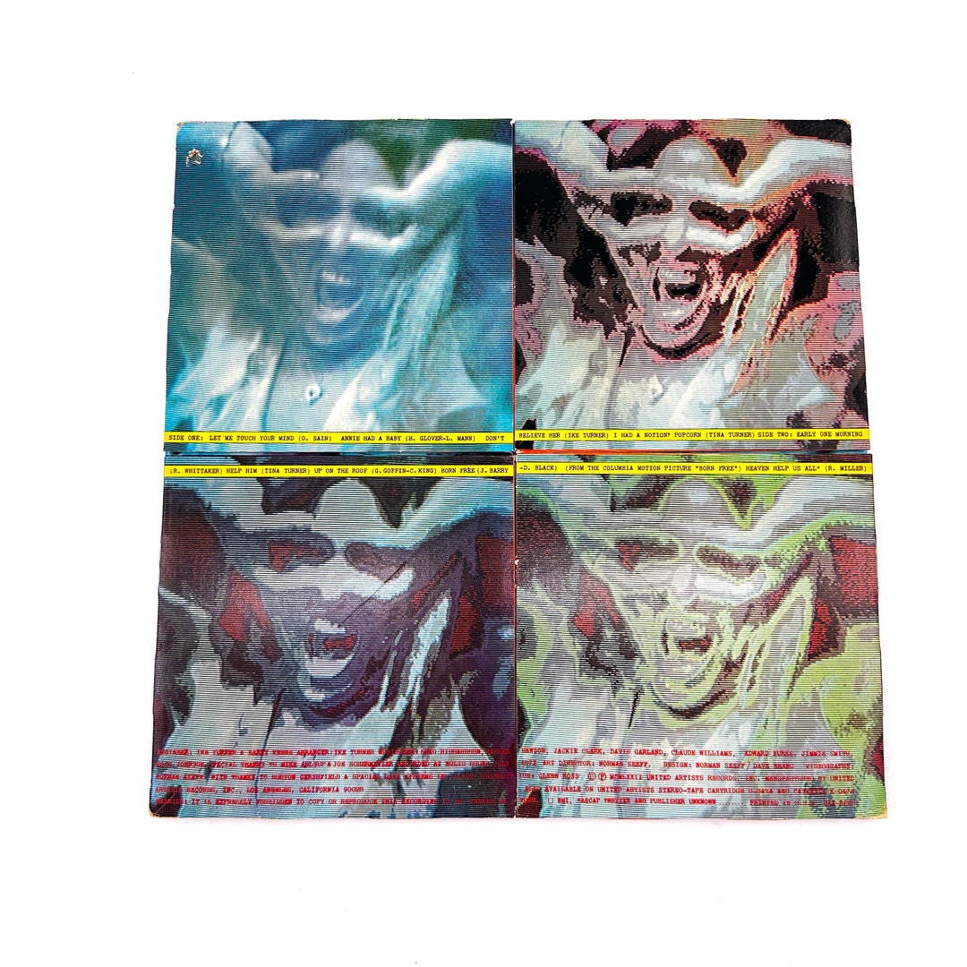 Vintage Ike and Tina Turner Let Me Touch Your Mind Vinyl Record LP 1972 ...