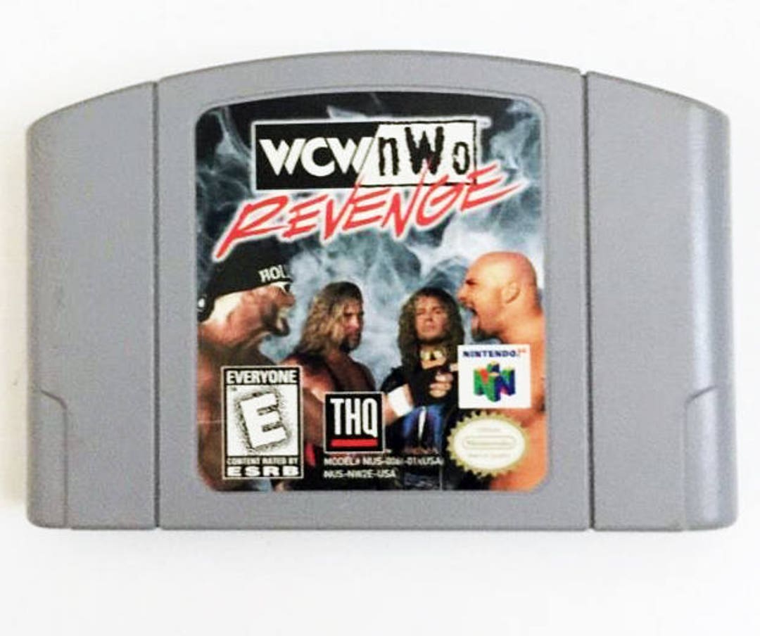 Vintage WCW NWO Revenge Nintendo 64 Tested Excellent Very Clean ...