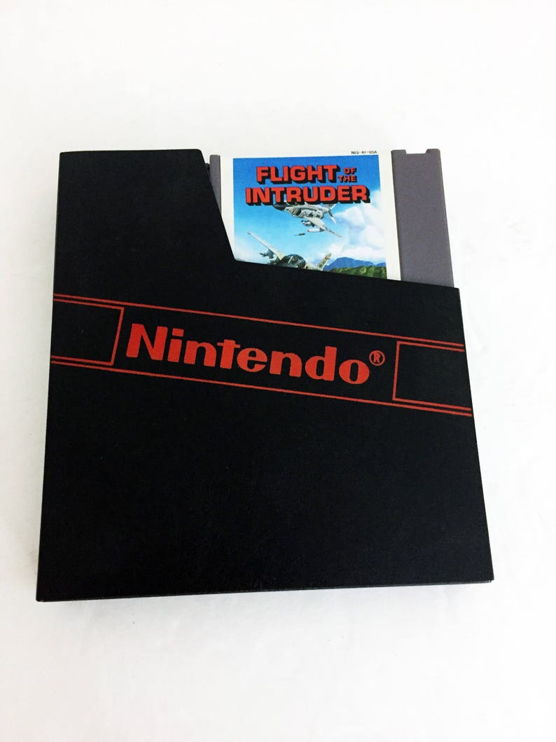 Vintage Nintendo NES Flight of the Intruder Video Game - Etsy