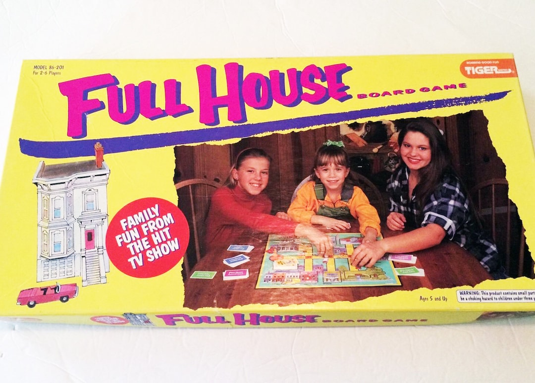 Vintage Full House TV Show Board Game Complete 1993 Television Toy - Etsy