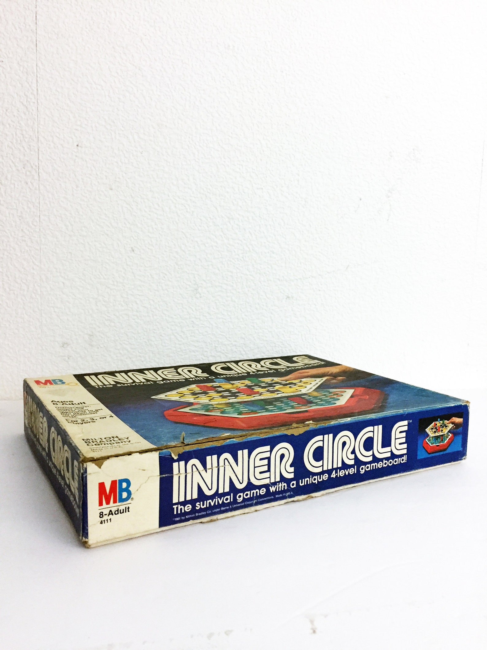 Vintage Inner Circle Game Board Game by Milton Bradley - Etsy