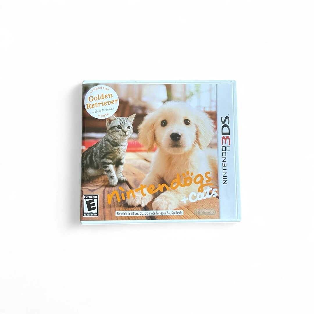 Vintage Nintendogs + Cats: Dog Video Game for Nintendo 3DS - Etsy