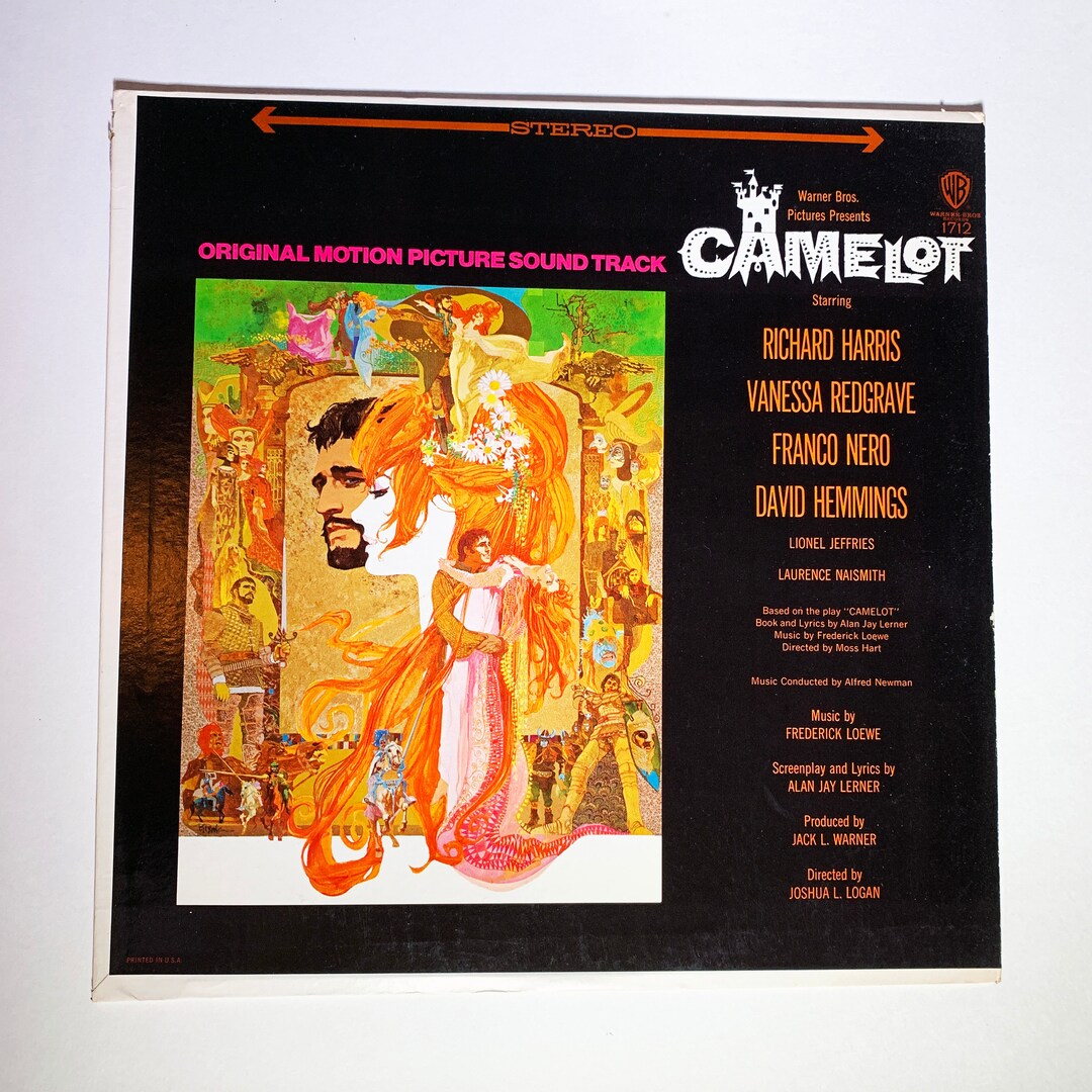 Vintage Camelot Original Motion Picture Sound Track Soundtrack LP ...