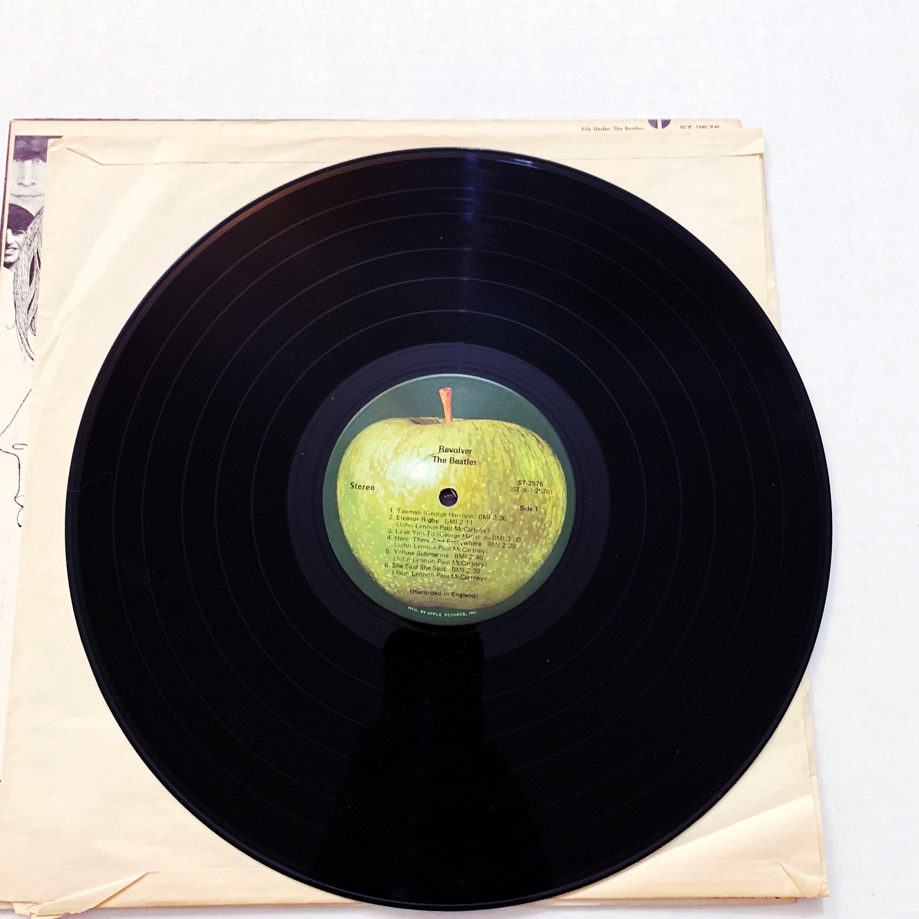 Vintage the Beatles Revolver 12" Eleanor Rigby LP Record Vinyl Album ...