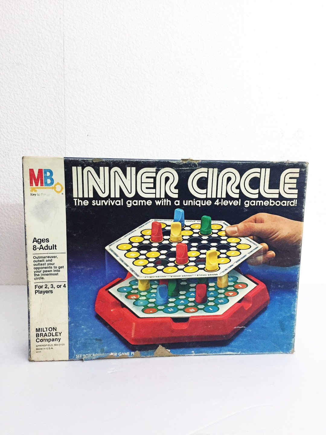 Vintage Inner Circle Game Board Game by Milton Bradley Complete 1981 ...