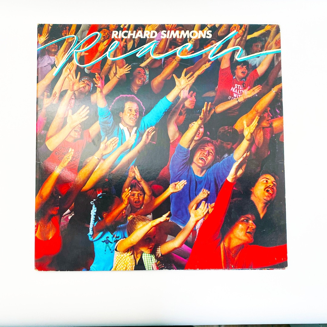 Vintage Richard Simmons Reach Exercise Instruction Fitness LP Record ...