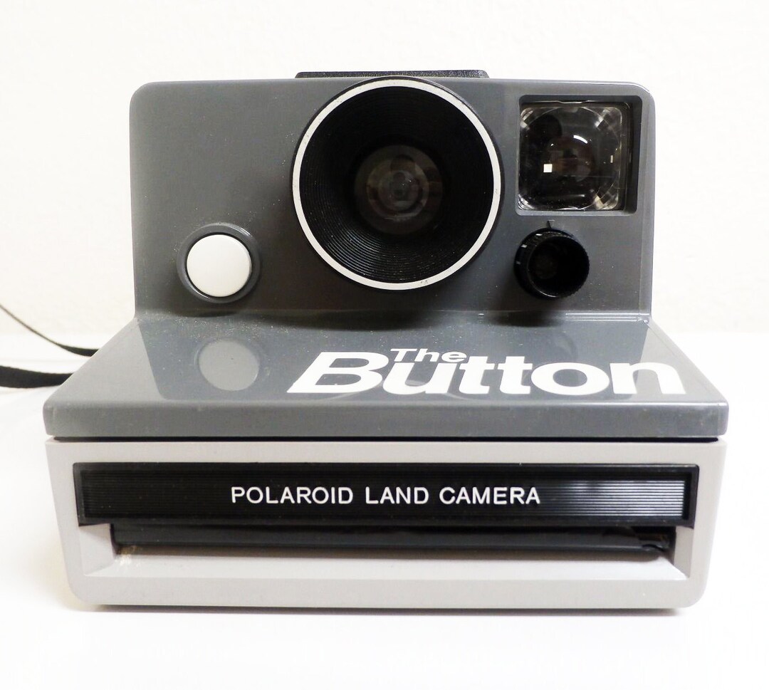 Vintage Polaroid the Button SX-70 Instant Film Camera - Etsy