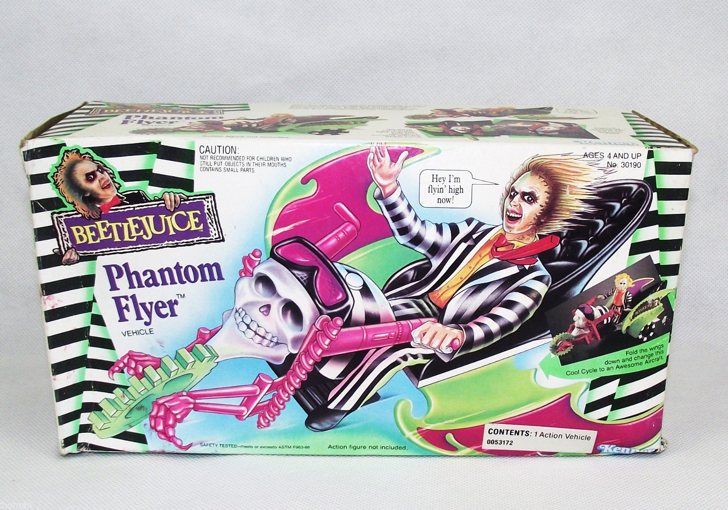 Vintage Beetlejuice Phantom Flyer Car Kenner Movie 1989 | Etsy