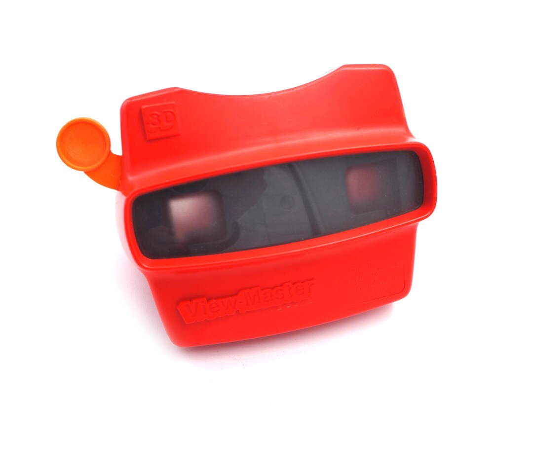 Vintage Red View Master 3D Toyviewmaster View Master 90s Toys Game ...