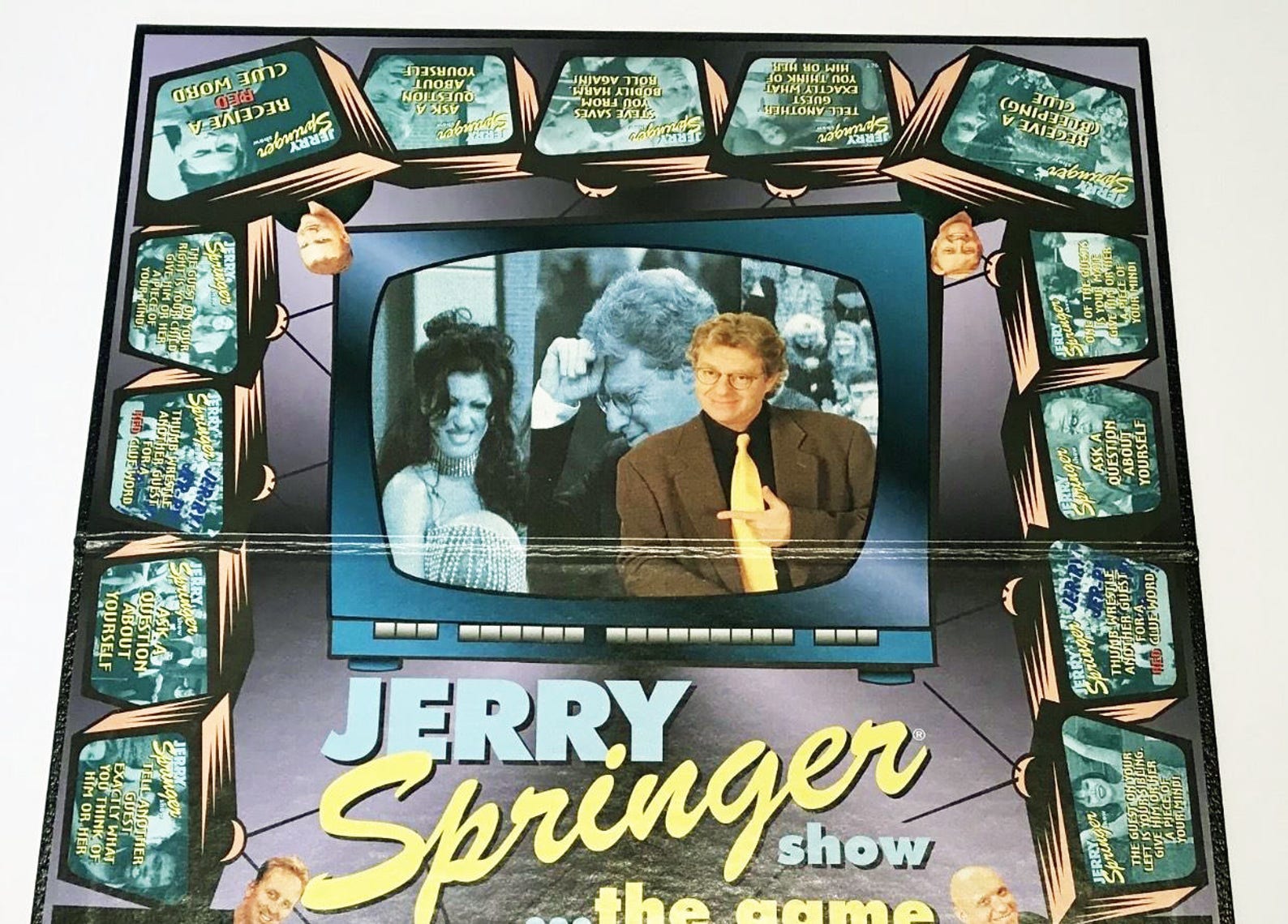Vintage the Jerry Springer Show Board Game 100% Complete 1990s | Etsy