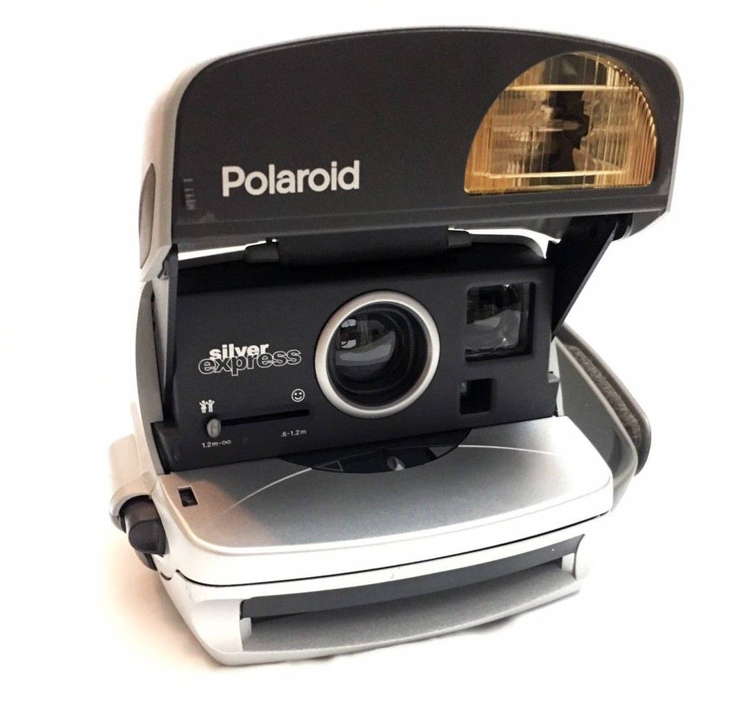 Vintage Polaroid Silver Express 600 Onestep One Step Instant - Etsy