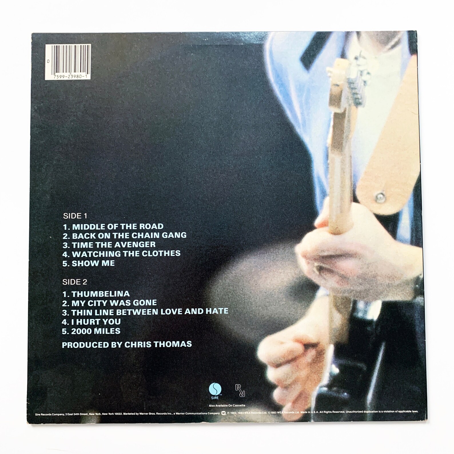 Vintage the Pretenders Learning to Crawl LP Record Vinyl Album ...