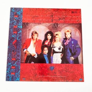 Vintage Heart Self Titled LP Record Vinyl Album 12" Original 1985 ...