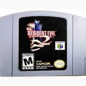 Vintage Resident Evil 2 Nintendo 64 Tested Works Very Clean N64 Video ...