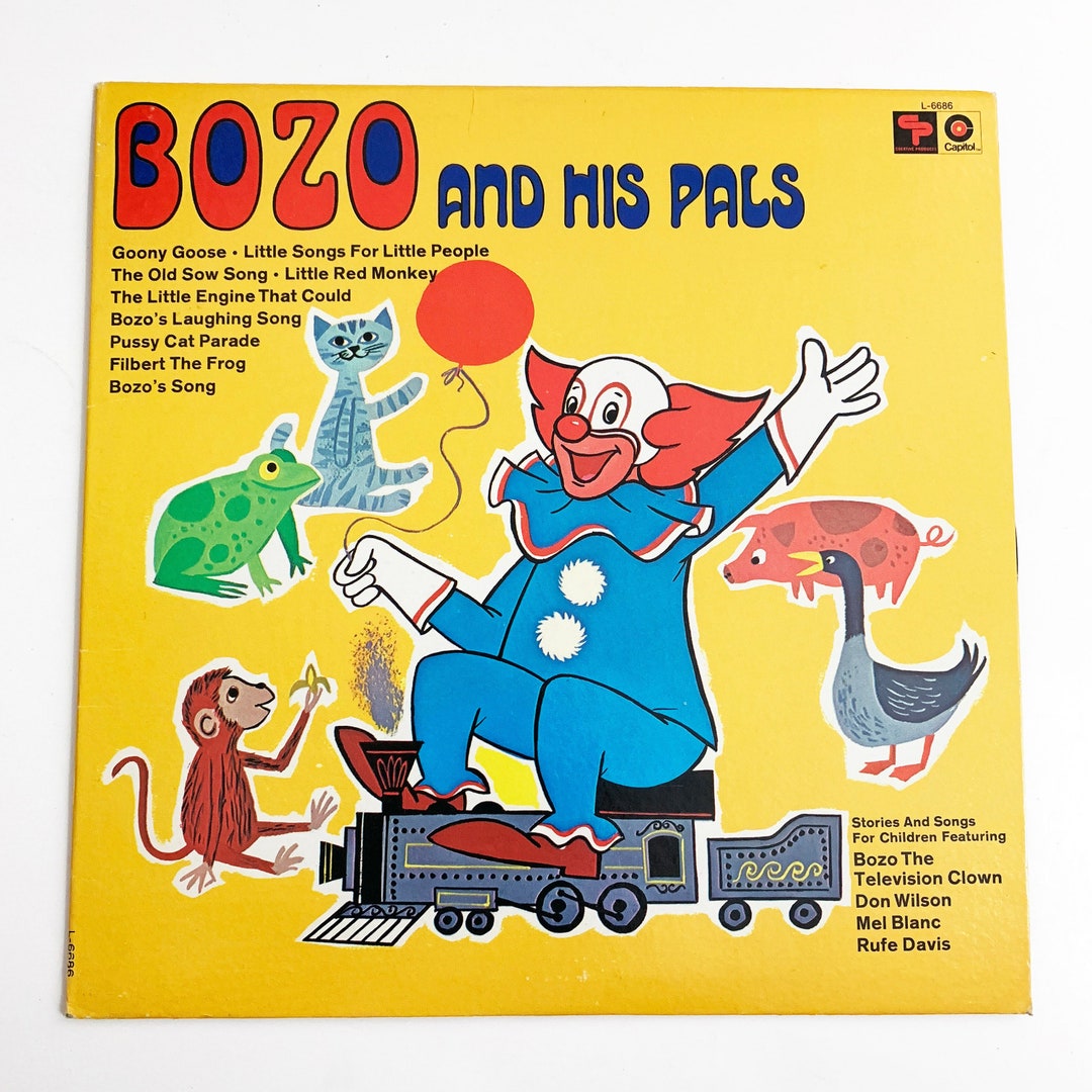 Vintage 1966 Bozo and His Pals 12" LP Album Vinyl Record RARE 1960s - Etsy