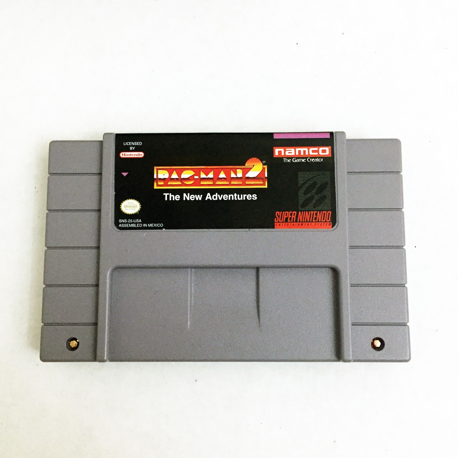 Vintage SNES Pacman 2 Super Nintendo Video Game Tested | Etsy