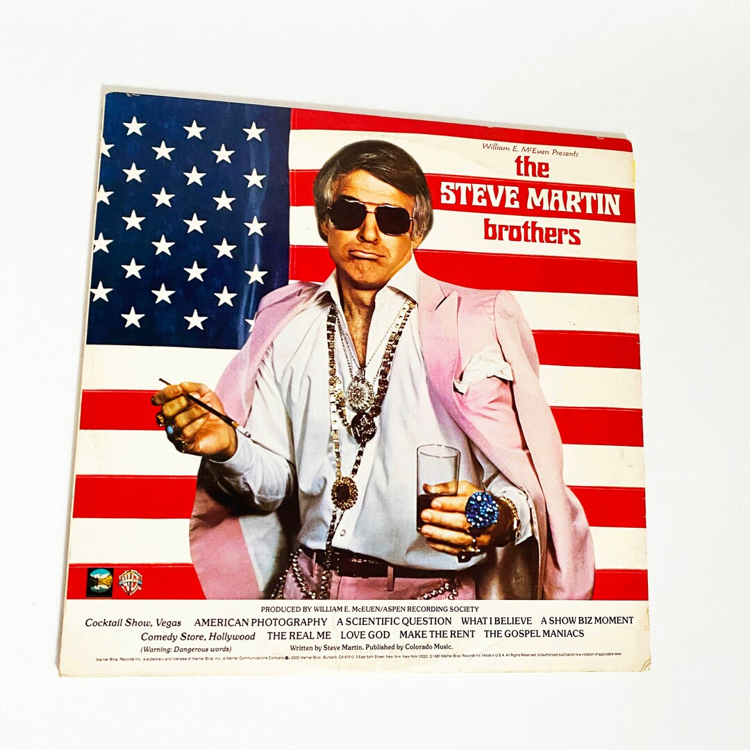 Vintage Steve Martin the Steve Martin Brothers Standup Comedy LP Record ...