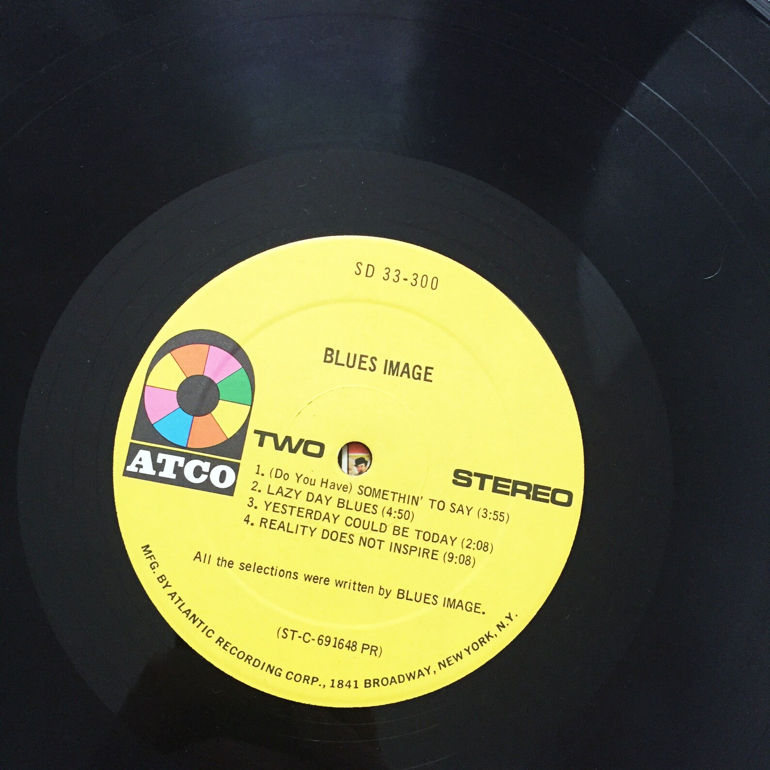 Original Blues Image Self Titled Album Vinyl Record LP 1969 Album 12 ...