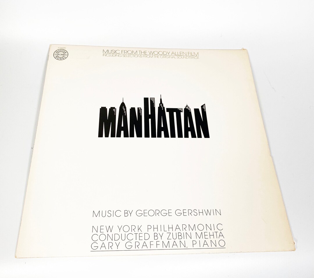 Vintage Music From the Woody Allen Film Manhattan Soundtrack Vinyl ...