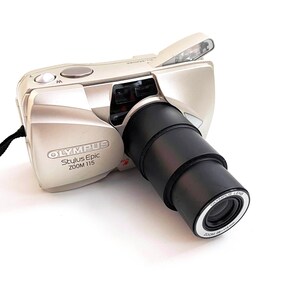 Olympus Stylus Epic Deluxe 115 DLX 35mm Point and Shoot Film Camera ...