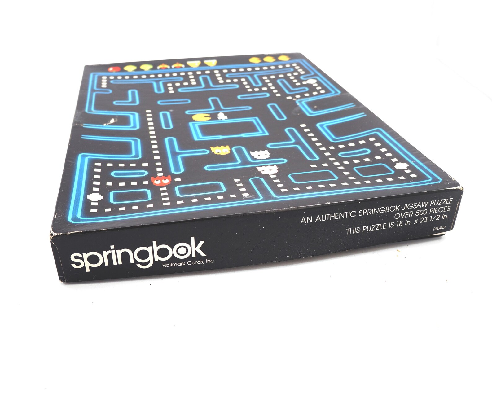 Vintage 1982 Springbok Pac-man Pac-mania Jigsaw Puzzle 80's Complete ...
