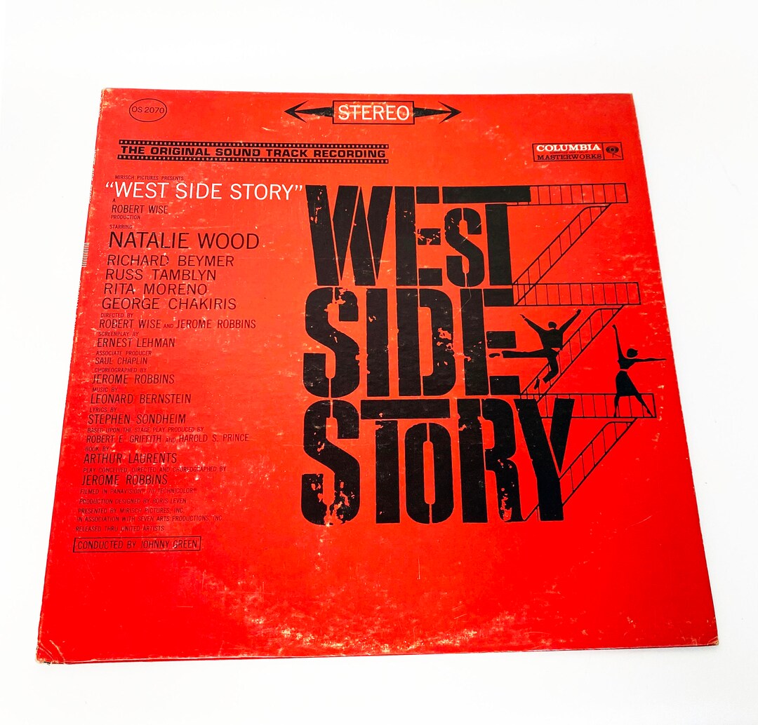Vintage West Side Story Vinyl Musical the Original Soundtrack Recording ...