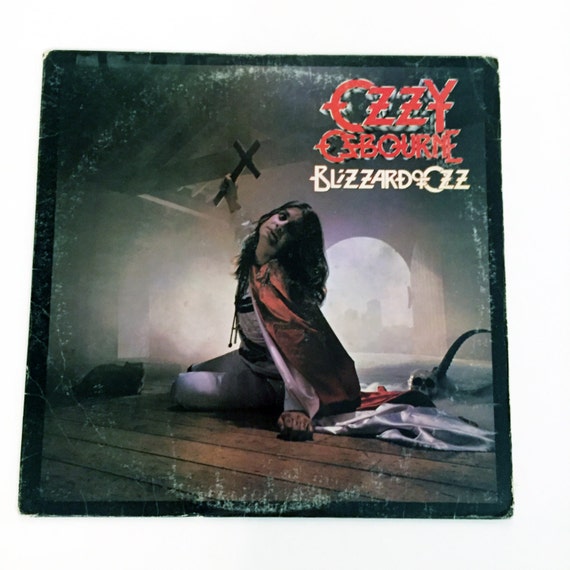 Vintage Ozzy Osbourne Blizzard Of Oz LP Record Vinyl Album EX | Etsy