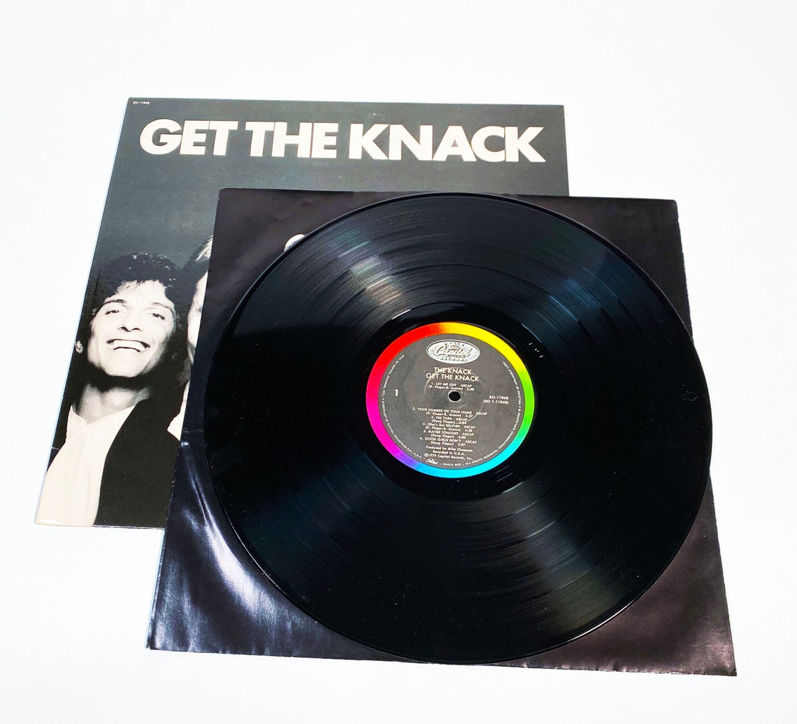 Vintage the Knack Get the Knack Vinyl Record LP 1979 Album 12" My ...