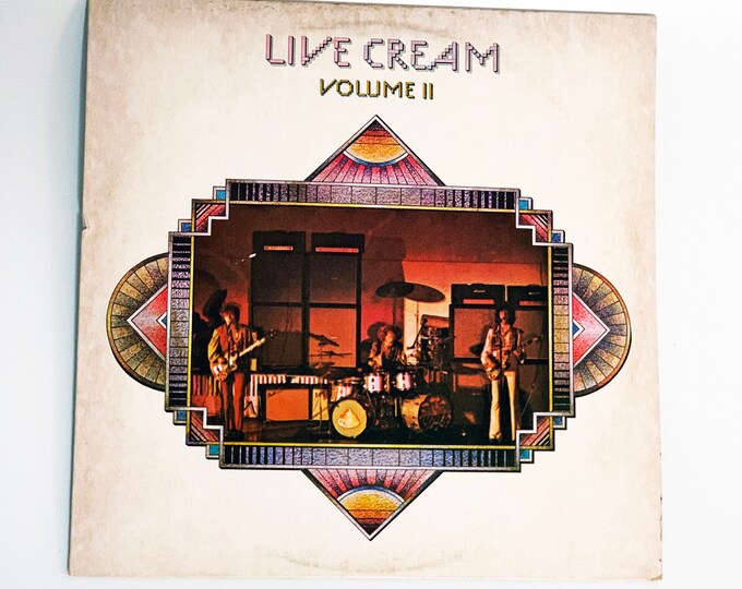 Vintage Cream Live Cream Volume II Record Eric Clapton Album - Etsy