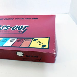 Vintage Drinking Pass Out Board Game Party 100% Complete 1988 1980s ...