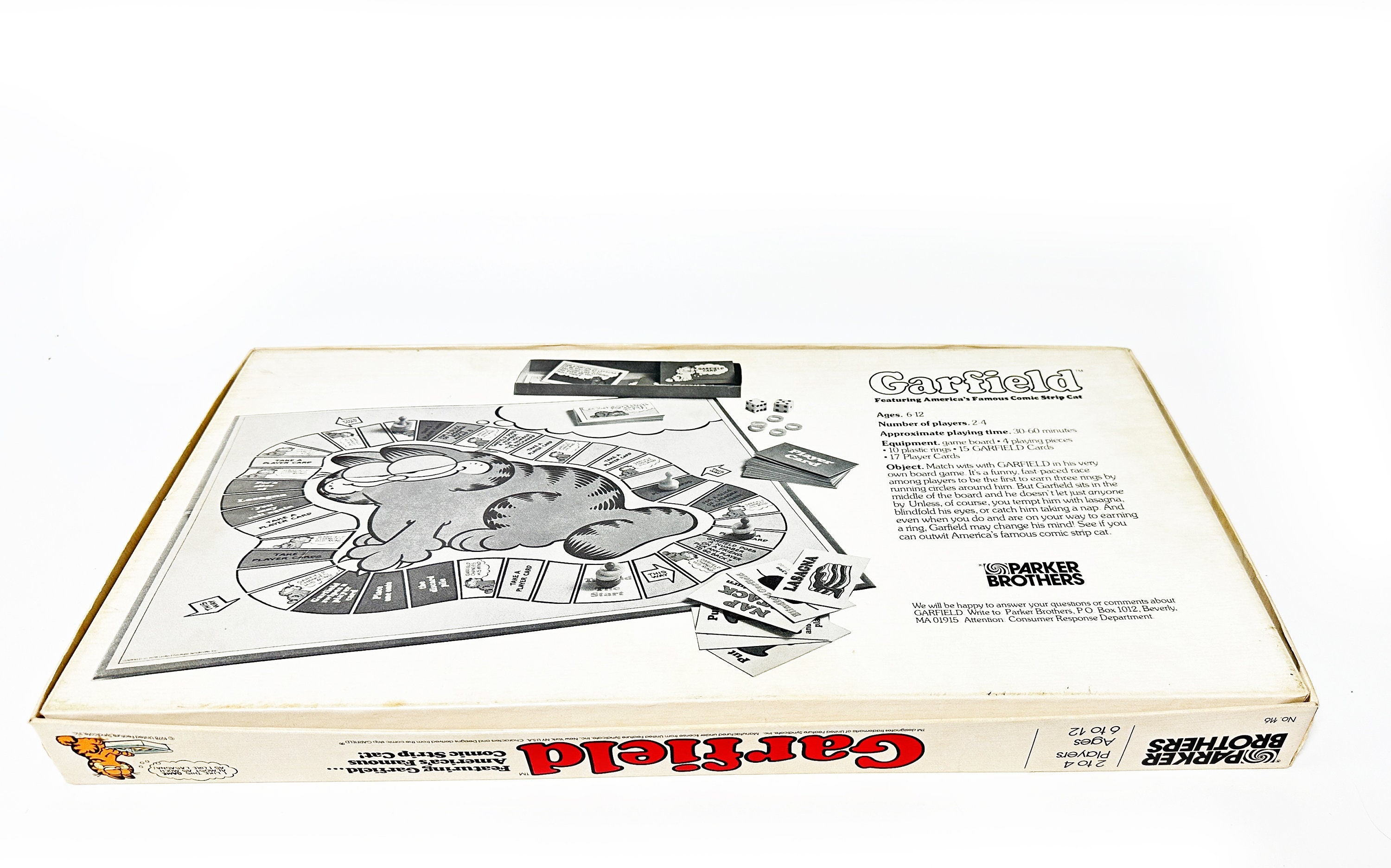 Board Game Retro: The 'Garfield' Board Game Is Better Than You Might ...