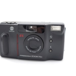 Vintage Minolta Freedom Zoom 70c 35mm Film Point and Shoot Camera ...