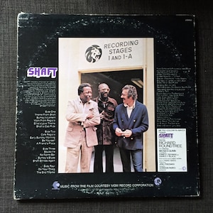 Vintage Shaft Movie Soundtrack Double LP Record Album Vinyl 1971 Rare ...
