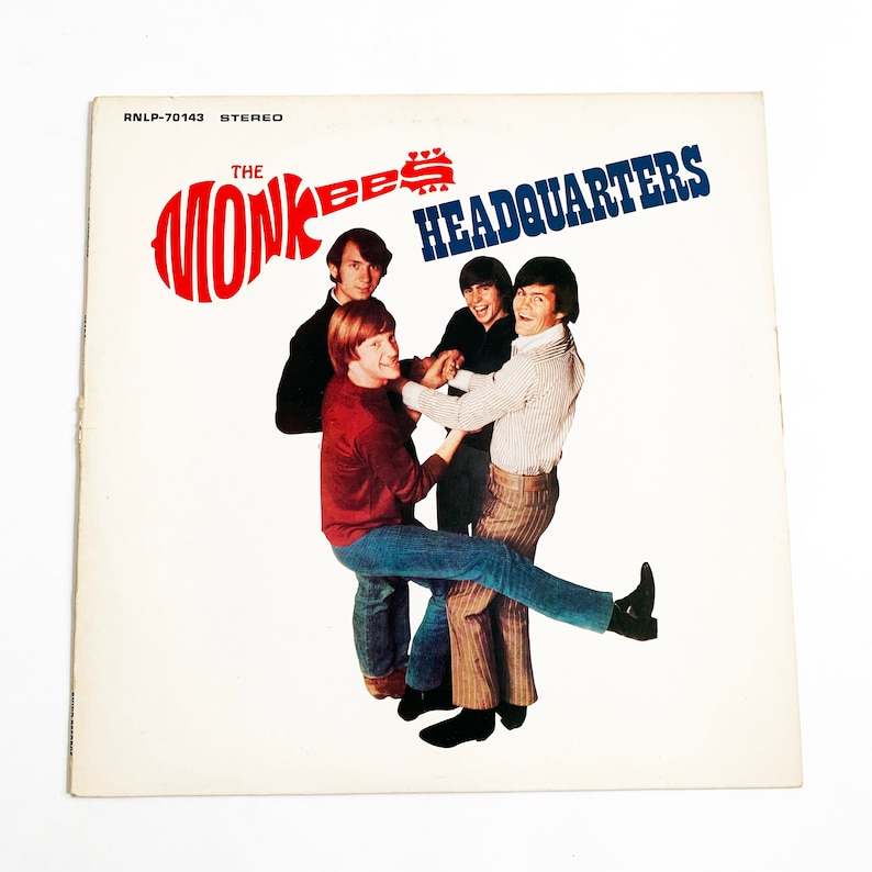 Vintage the Monkees Headquarters 12 LP Record Vinyl - Etsy