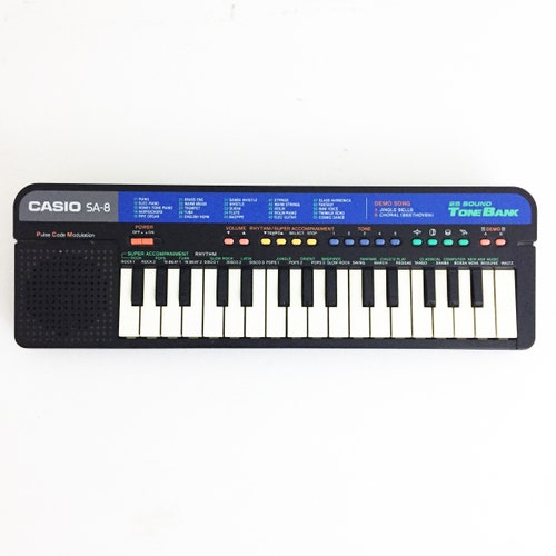 Vintage Casio PT-87 Keyboard Synthesizer Circuit Bending 1980s - Etsy