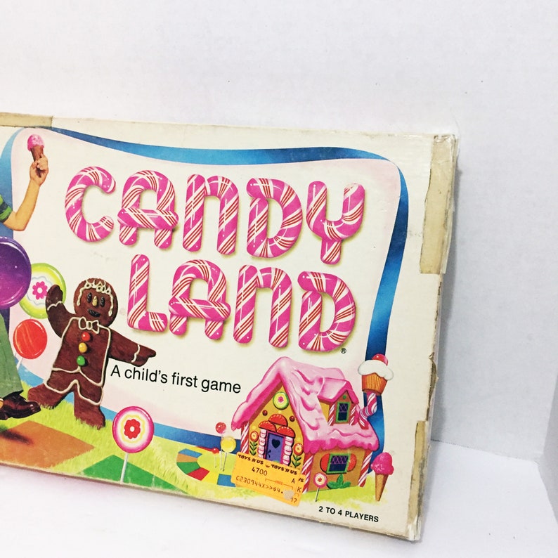 Vintage Original Candy Land Milton Bradley Board Game 1978 Candyland - Etsy
