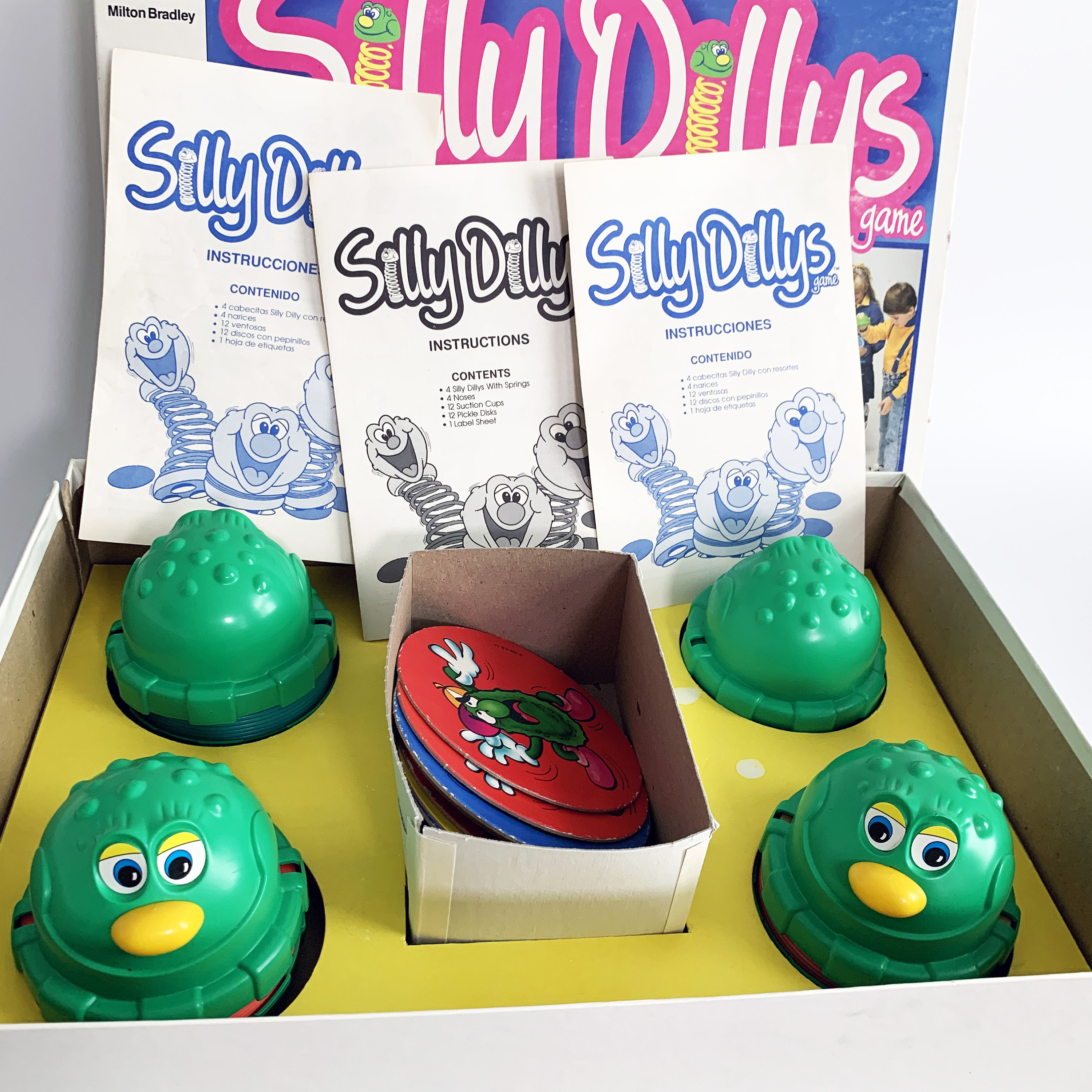 Vintage Silly Dillys Board Game Milton Bradley 1988 100% - Etsy UK