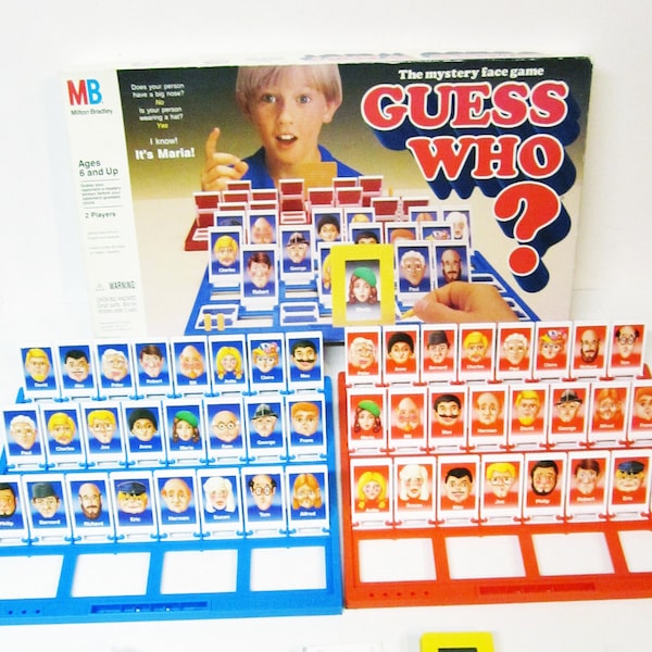 Guess Who Cards - Etsy