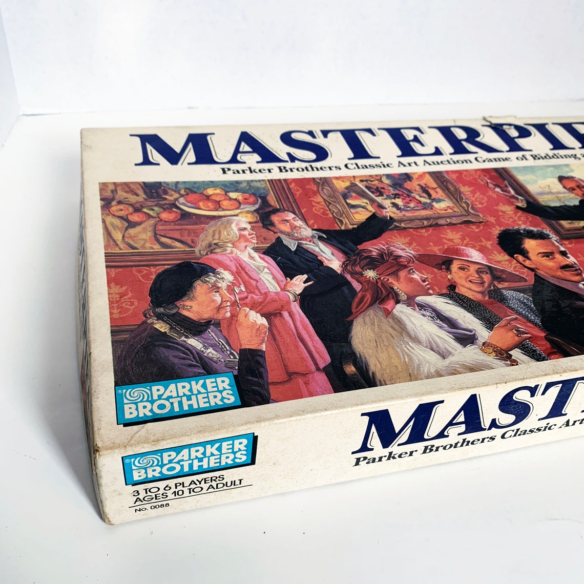 Vintage Masterpiece Art Auction Board Game Tested Complete | Etsy