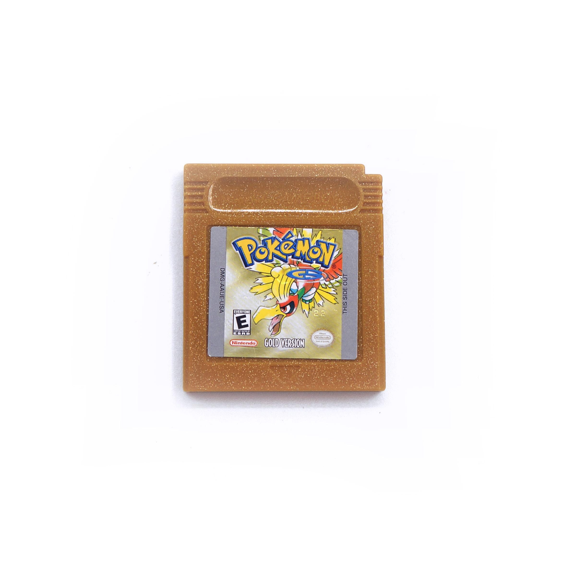 Authentic Nintendo Pokemon Gold Version Game Boy Color Video Game 2000 ...