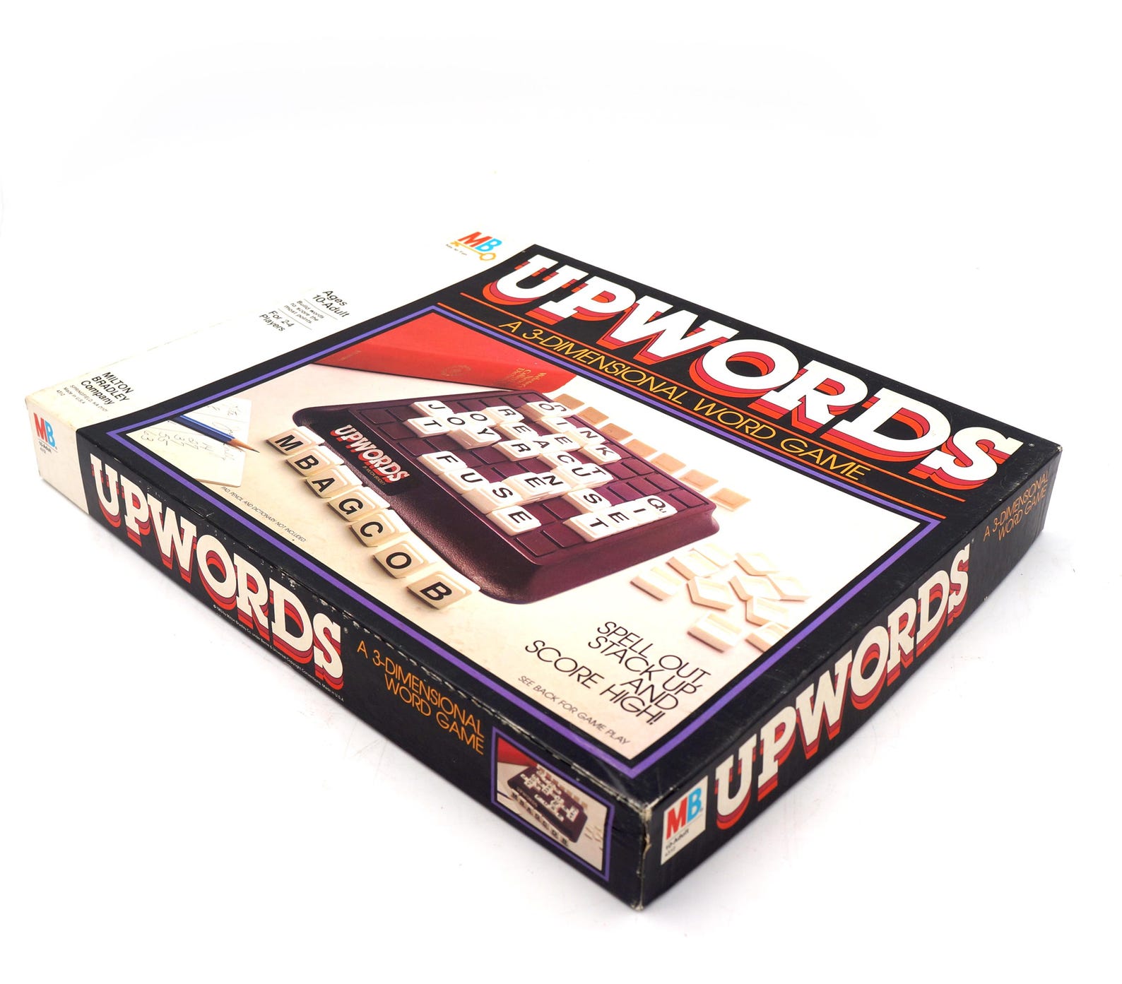 Vintage Upwords Word Board Game Complete 1983 Game Night 1980s 80s - Etsy