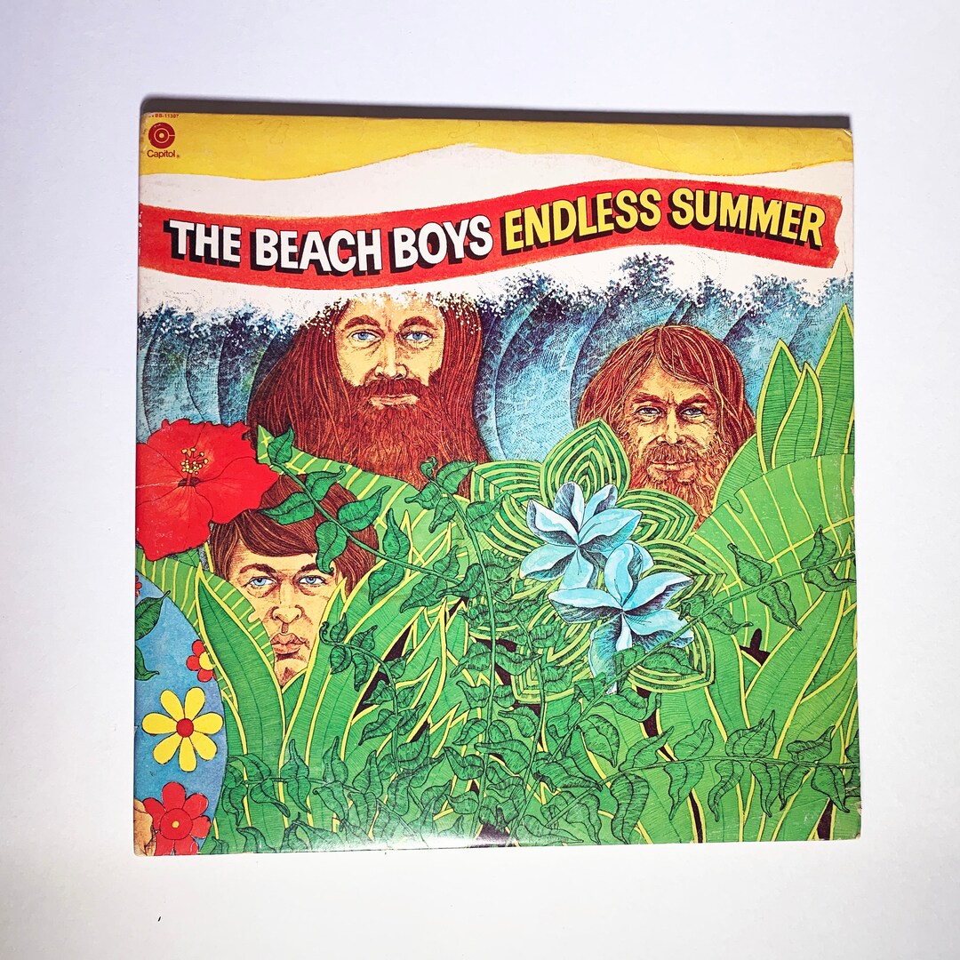 Vintage the Beach Boys Endless Summer LP Vinyl Album Record 12" Album ...