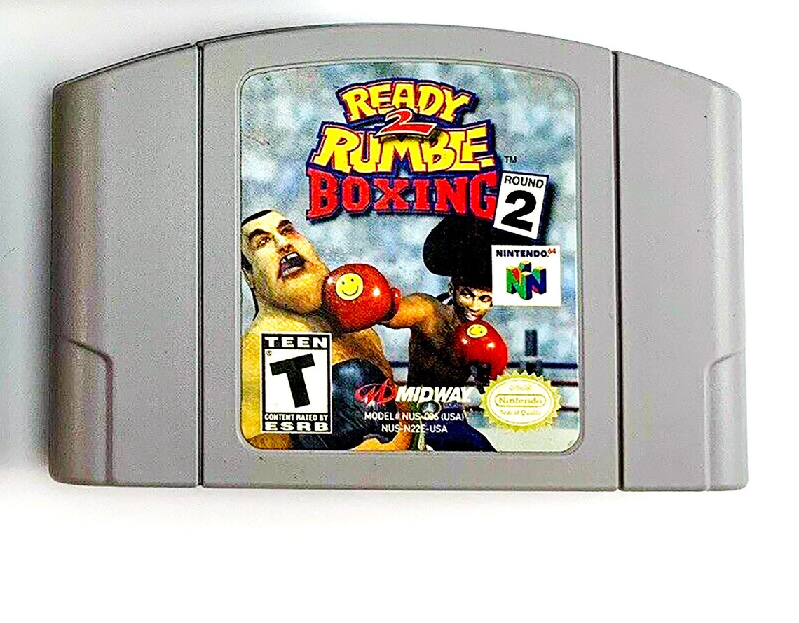 Vintage Ready 2 Rumble Boxing Round 2 Nintendo 64 Tested Works | Etsy