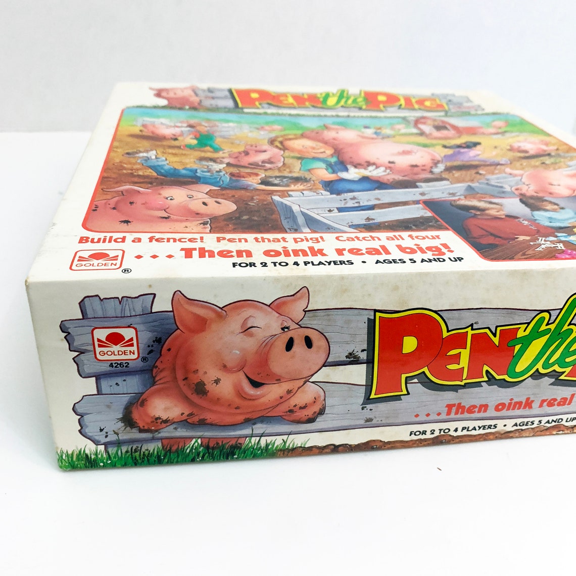 Vintage Pen The Pig by Game Golden Games Farm Kids Strategy | Etsy