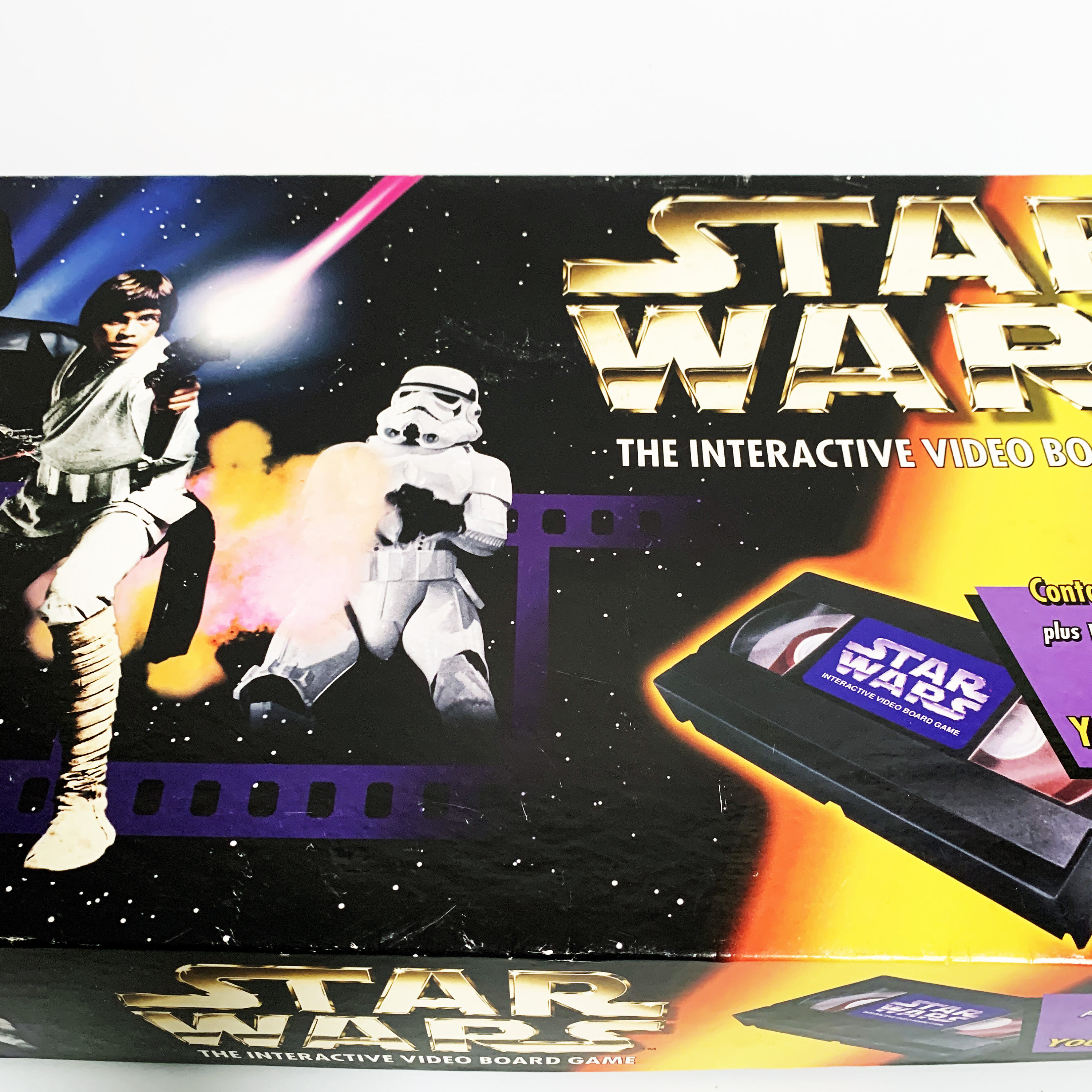 Vintage Star Wars the Interactive Video Board Game VHS Board | Etsy